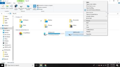 How to format SD card on windows 10