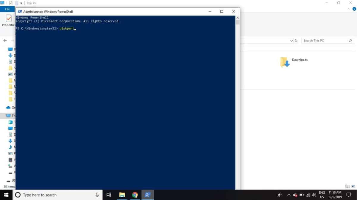 How to format SD card on windows 10