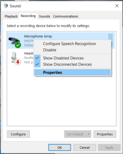 How to fix the Mic Sensitivity on Windows 10