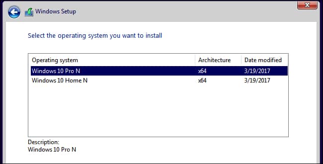What is the Windows 10 Pro N Edition?