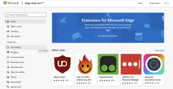 How To Show The Menu Bar In Microsoft Edge