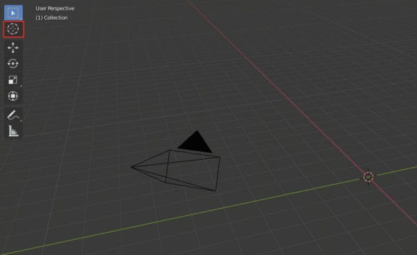 How to centre the 3D cursor on Blender
