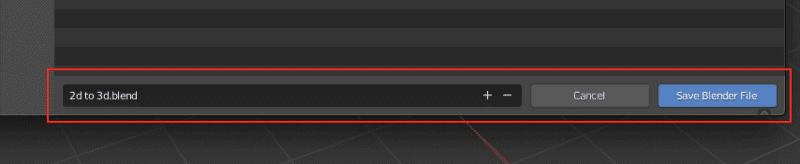 How to turn a 2D image into 3D using Blender 3D