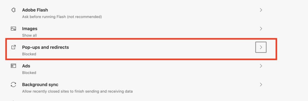 How to disable pop-up blocker on Microsoft Edge