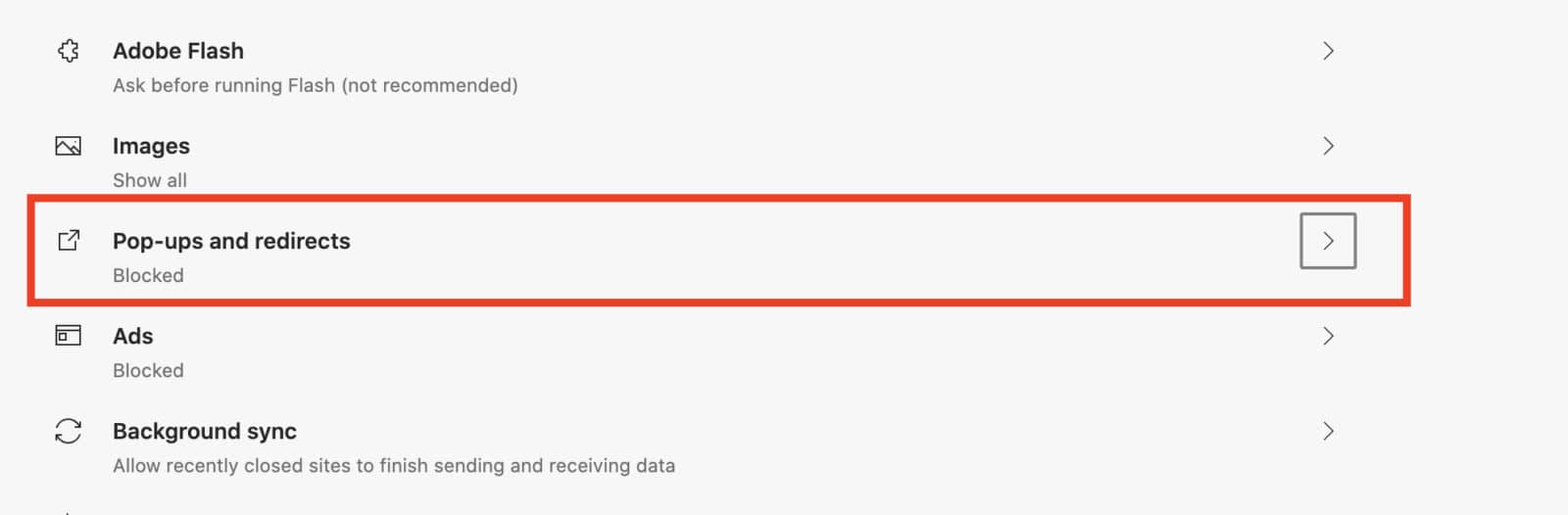 How to disable pop-up blocker on Microsoft Edge