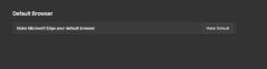 How to set Microsoft Edge as the default Web Browser