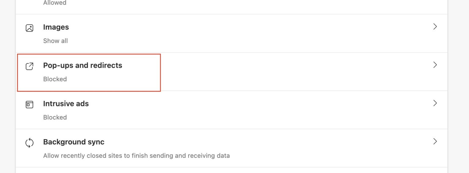 How to disable pop-up blocker on Microsoft Edge