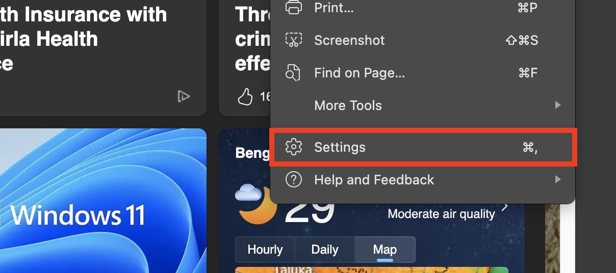 How to disable redirects on Microsoft Edge
