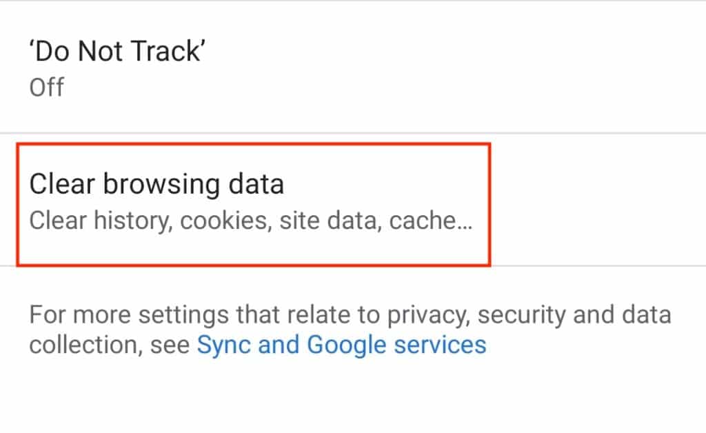 How to delete cookies on an Android Smartphone
