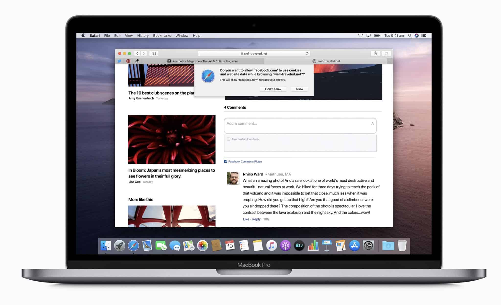 What is the default browser for macOS X
