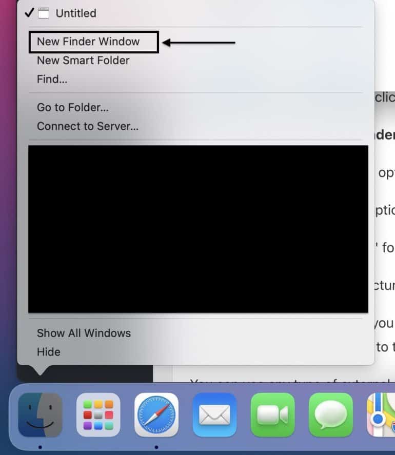 How to copy photos from a Mac to an external hard drive