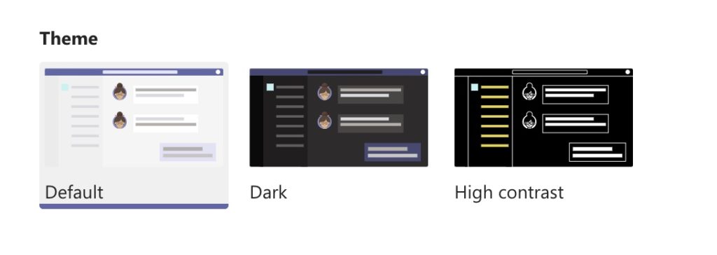 How to change the appearance of Microsoft Teams