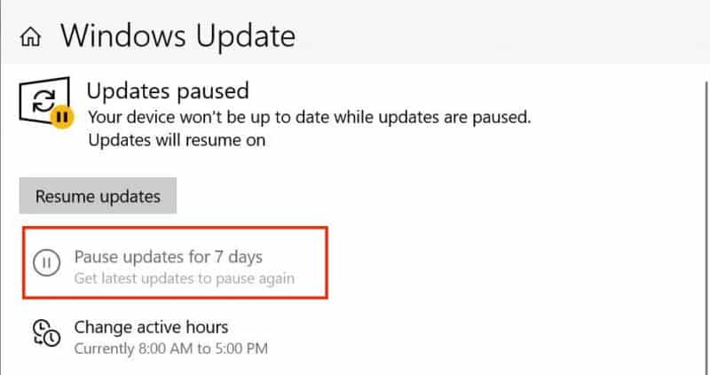 How to stop Windows 11 updates