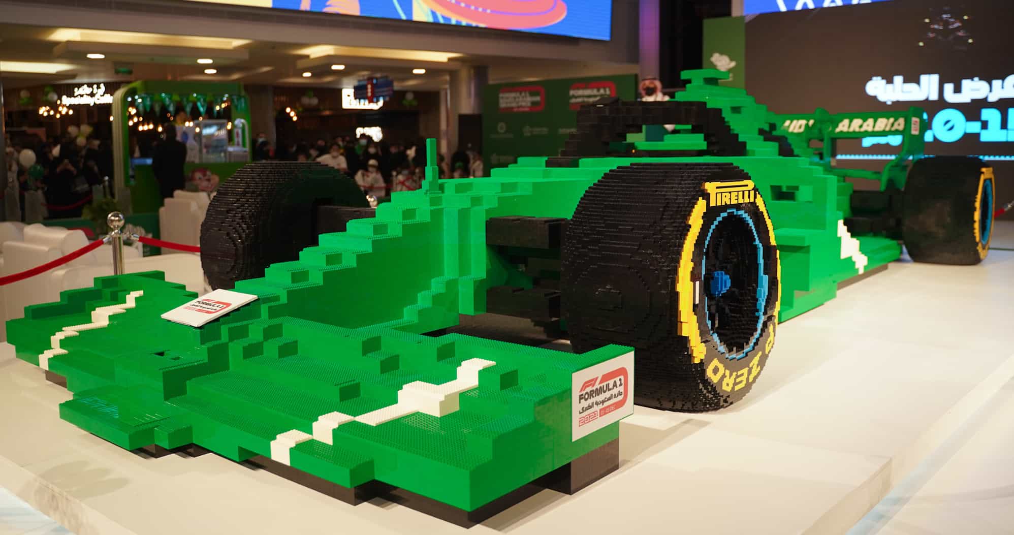 World’s Largest LEGO Brick Build of a Formula 1 Car Unveiled