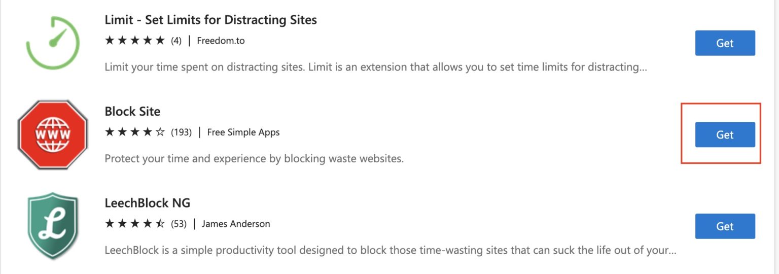 How to block websites on Microsoft Edge