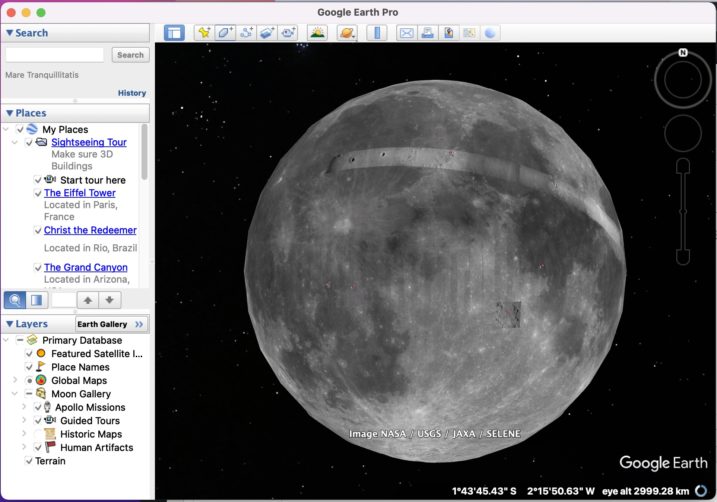 How To Take A Virtual Tour Of The Moon Using Google Earth