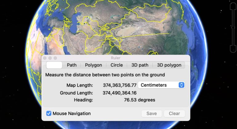 How to draw a line on Google Earth [2021]