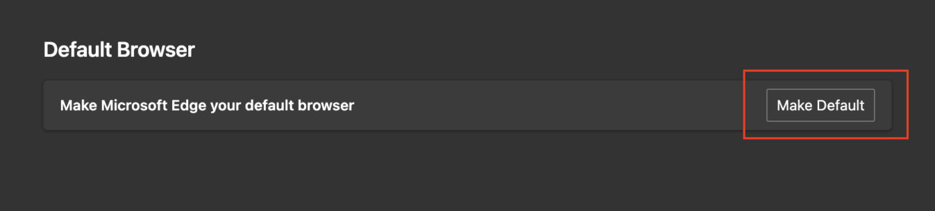 How to make Microsoft Edge your default web browser