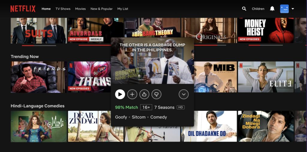 How to view the streaming activity of your Netflix account