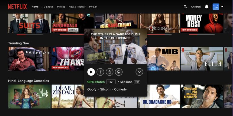 How to view the streaming activity of your Netflix account