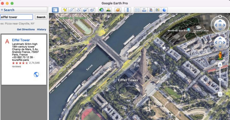 How to transfer a place on Google Earth to Google Maps