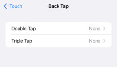 This is how you can use the back tap feature on the iPhone