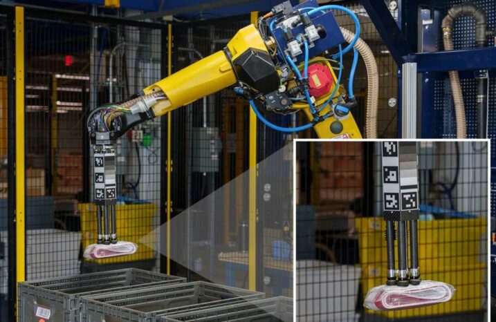 Amazon’s newest warehouse robot picker use artificial intelligence to ...