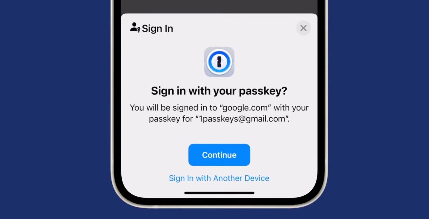 1Password Introduces Passkey Support for Mobile and Browser Clients 1Password Introduces Passkey Support for Mobile and Browser Clients