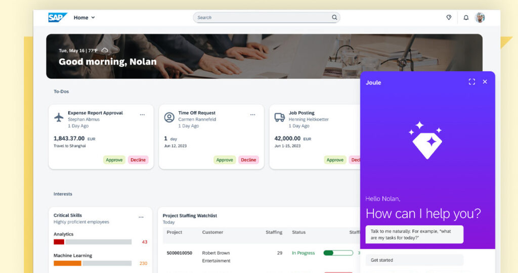 SAP Unveils AI-Powered ‘Joule’ Copilot: Revolutionizing Business ...
