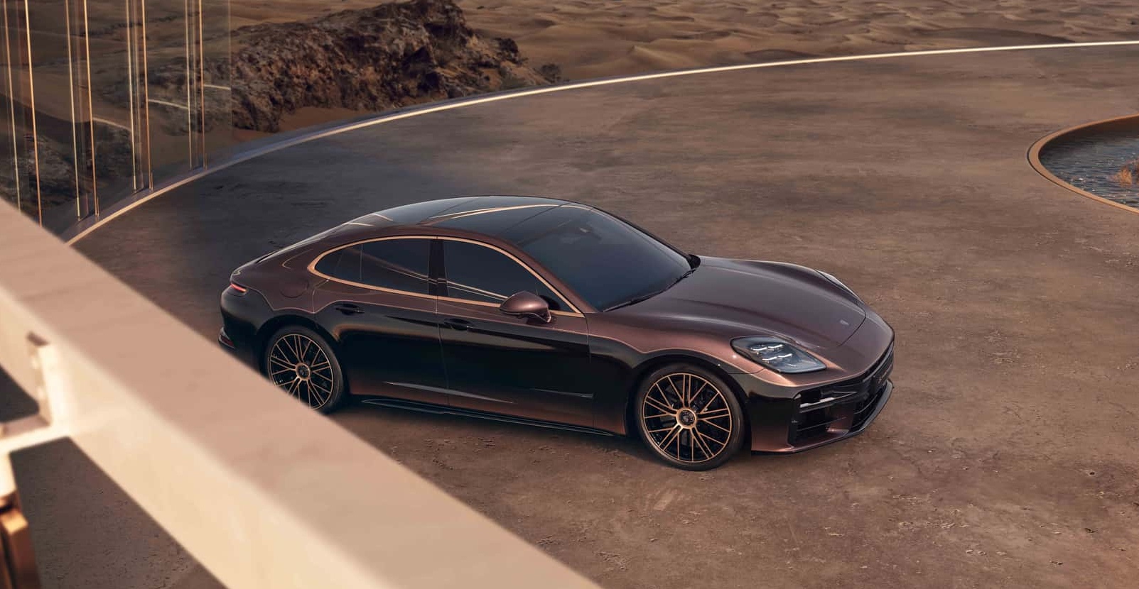 The 2024 Porsche Panamera Turbo will be available in a rare two-tone ...