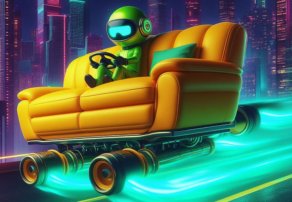 Sofa Turned Supercar: UK Inventors Transform Ikea Couch into Drivable ...