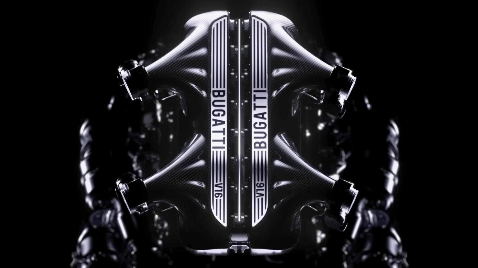 Bugatti Unveils Revolutionary V16 Hybrid Powerplant for Chiron’s Successor