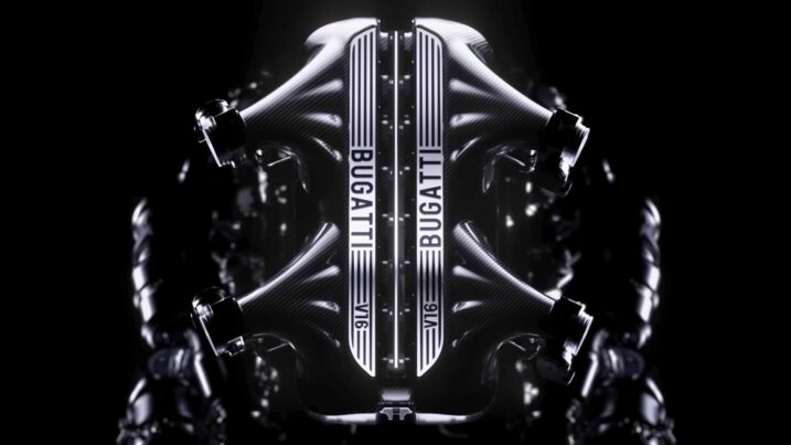 Bugatti Unveils Revolutionary V16 Hybrid Powerplant for Chiron’s Successor