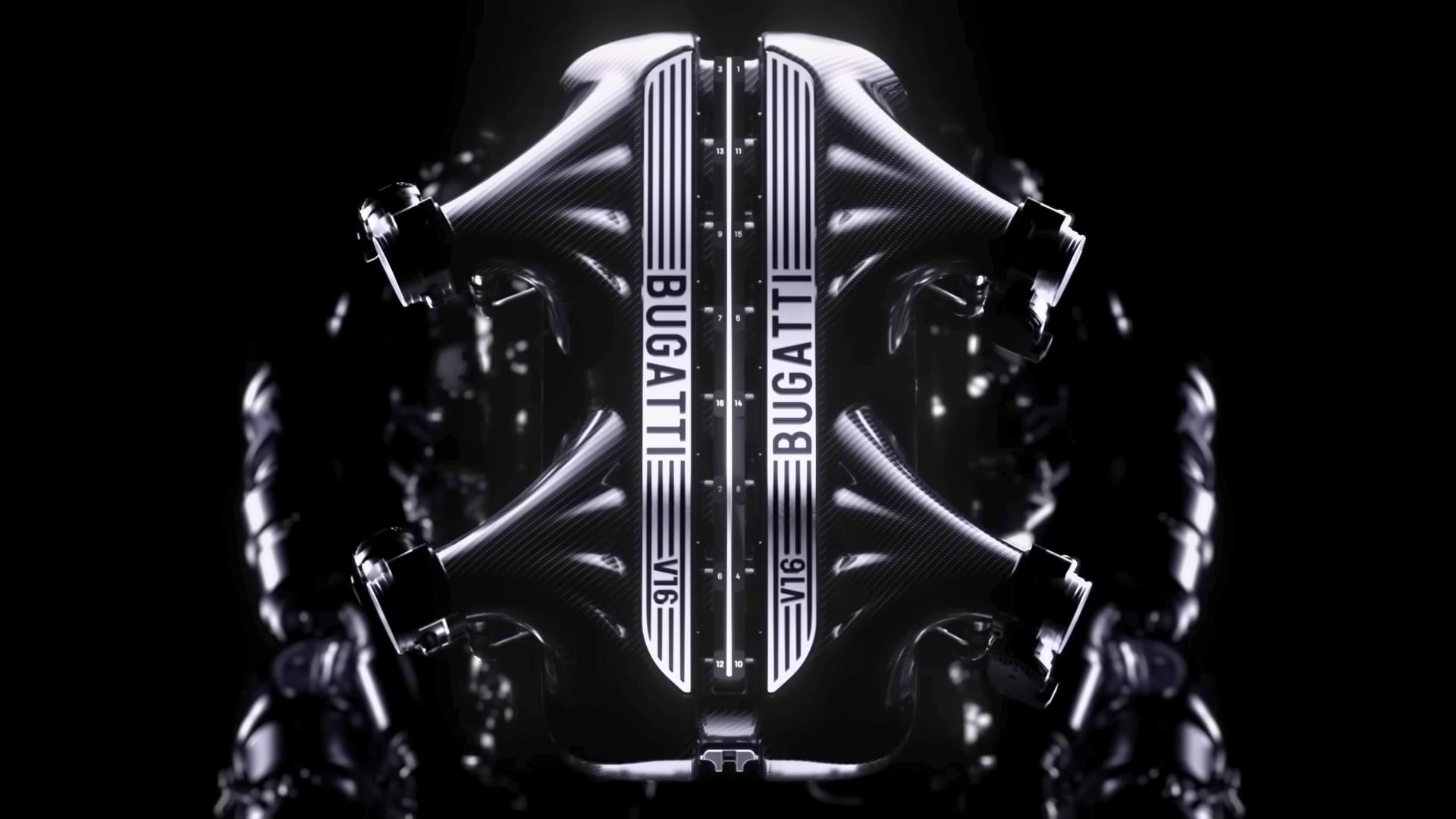 Bugatti Unveils Revolutionary V16 Hybrid Powerplant for Chiron’s Successor
