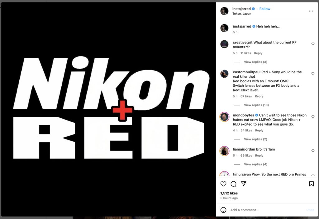 Nikon Acquires Pioneering Digital Cinema Camera Maker RED