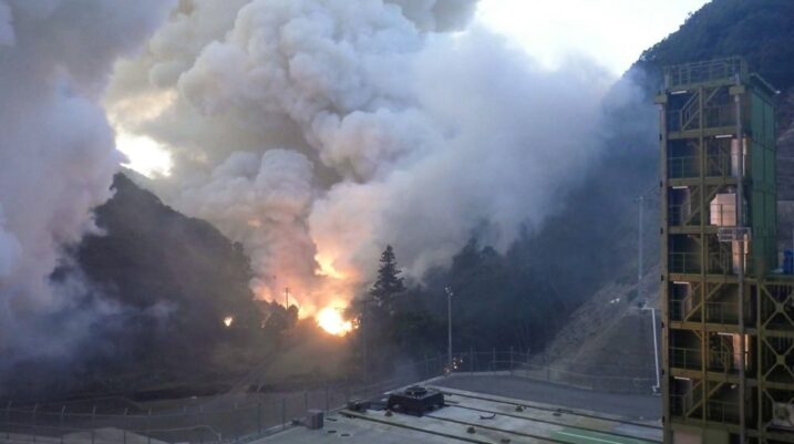 Japan’s First Private Rocket Launch Ends in Fiery Explosion Seconds ...