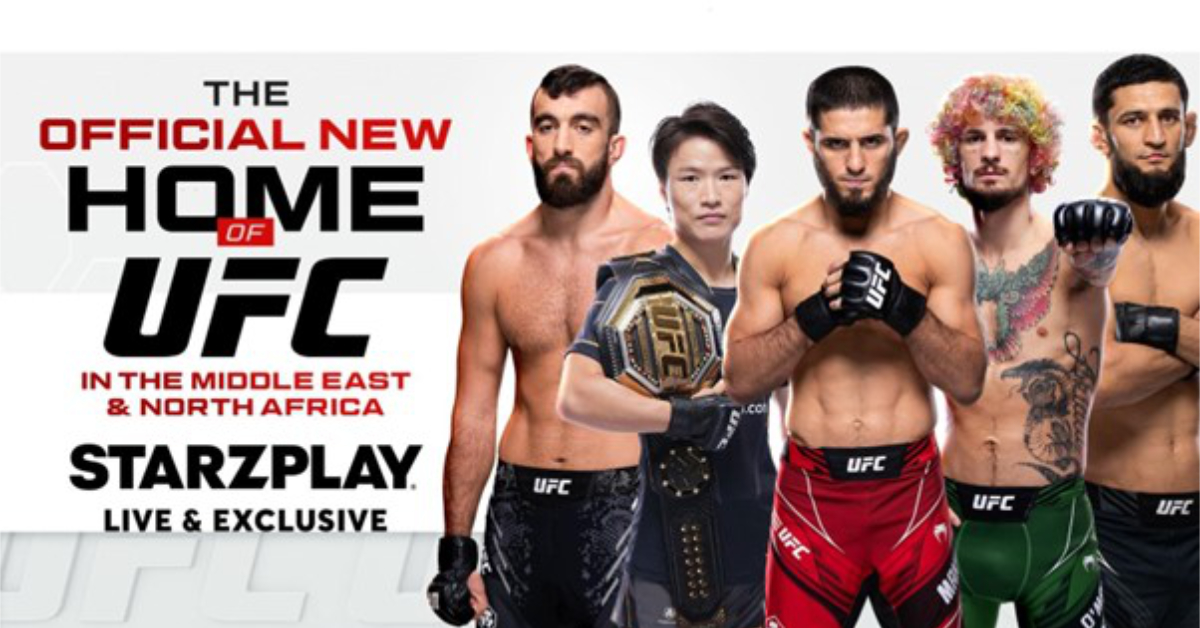 UFC AND STARZPLAY ANNOUNCE EXCLUSIVE BROADCAST PARTNERSHIP FOR THE ...