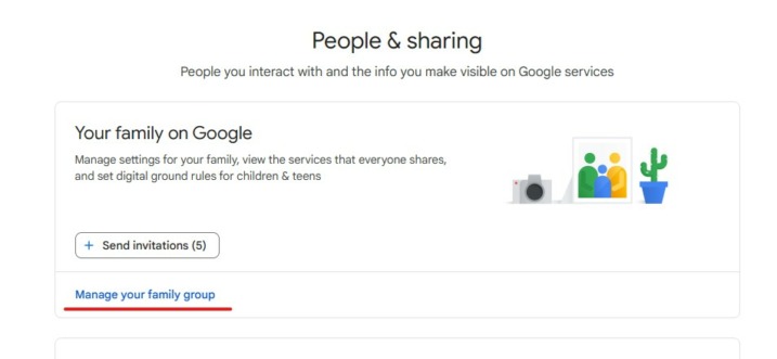 How to add users to your Google Family Plan