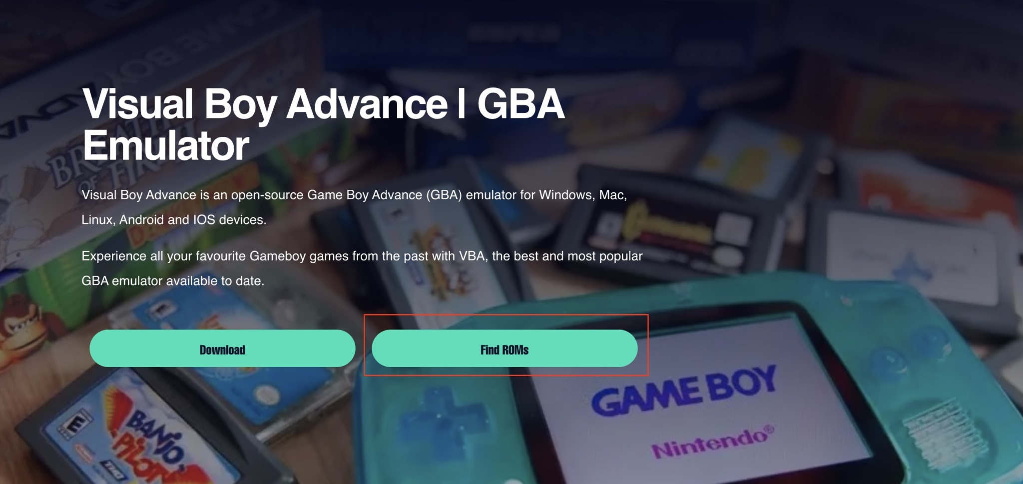 How to play GameBoy Advance games on your computer