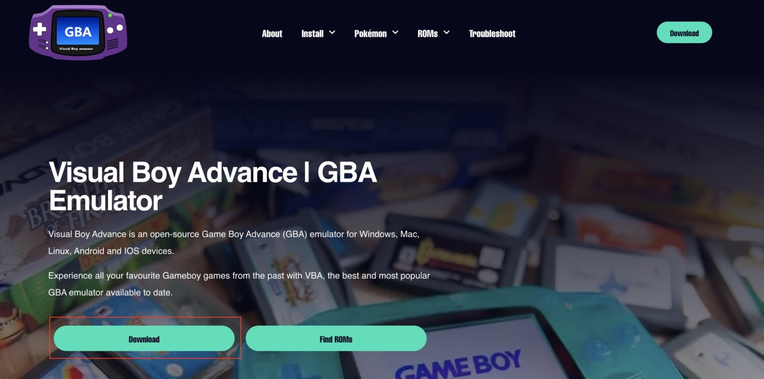 How to play GameBoy Advance games on your computer