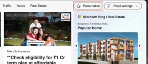 How to personalize your feed on Microsoft Edge