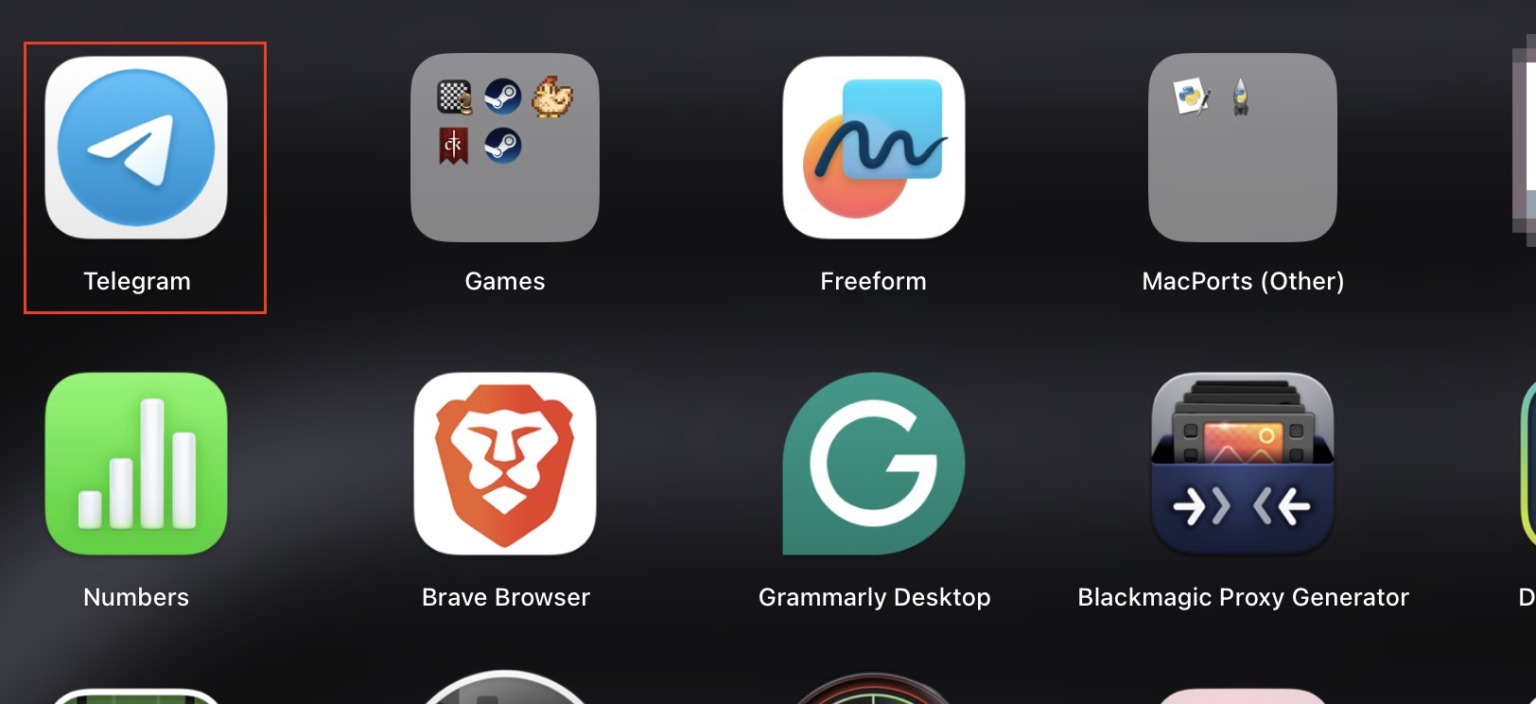How to log out of devices on Telegram