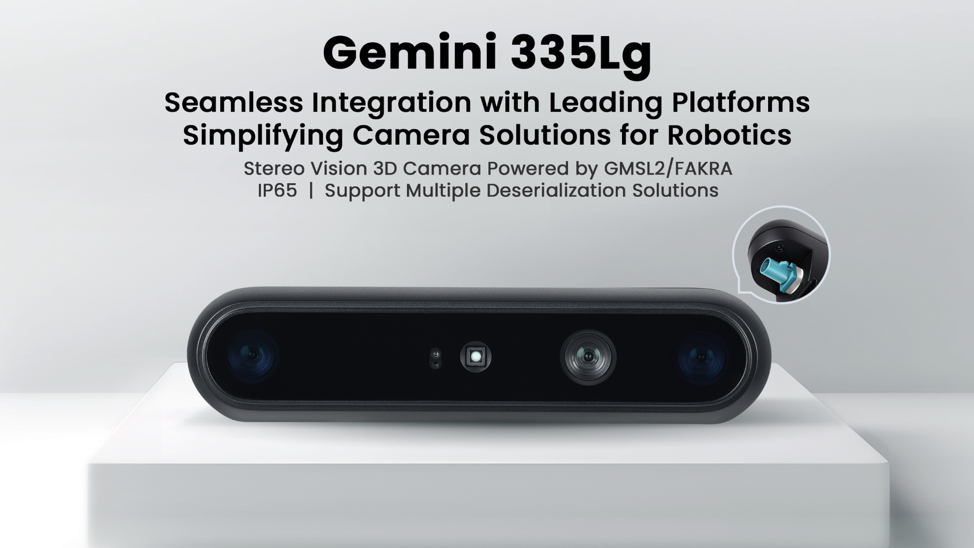 ROSCon 2024: Orbbec Unveils GMSL2/FAKRA Stereo Vision 3D Camera Gemini 335Lg for AMRs and ...