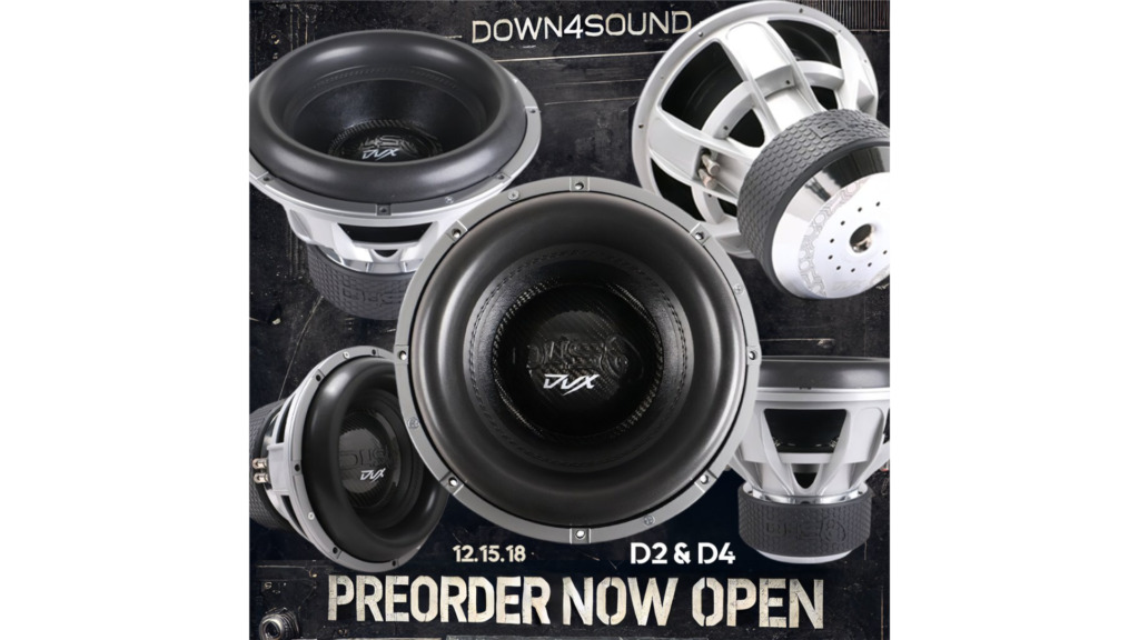 Down4Sound Unleashes the DVX Subwoofer Series: Dominate Audio Any Way ...