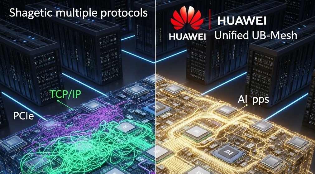 Huawei Opens UB-Mesh Protocol to Unify AI Data Center Interconnects