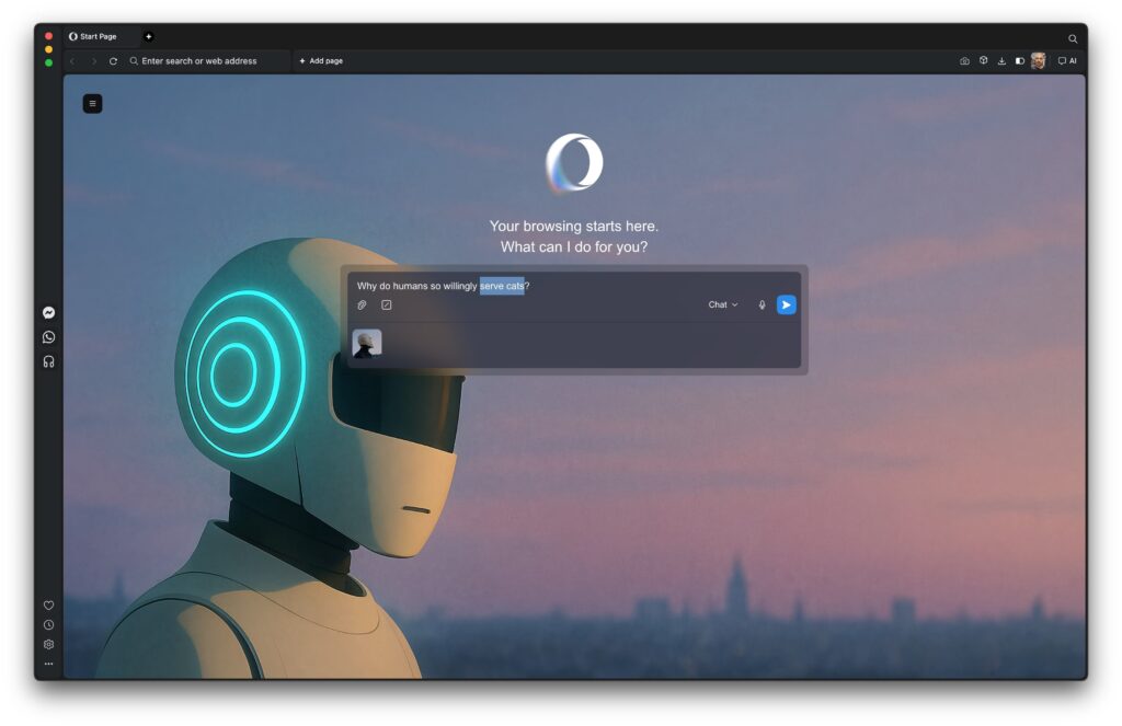 Opera Updates Flagship and GX Browsers with Native AI Tools