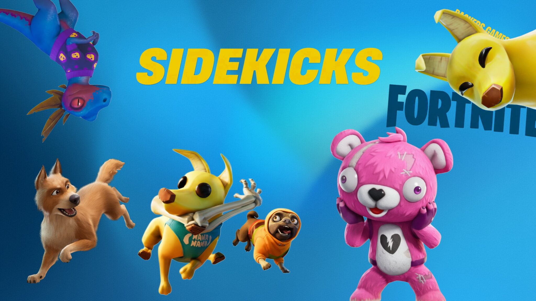 Fortnite Introduces Sidekicks: Adorable Companions Join the Battle