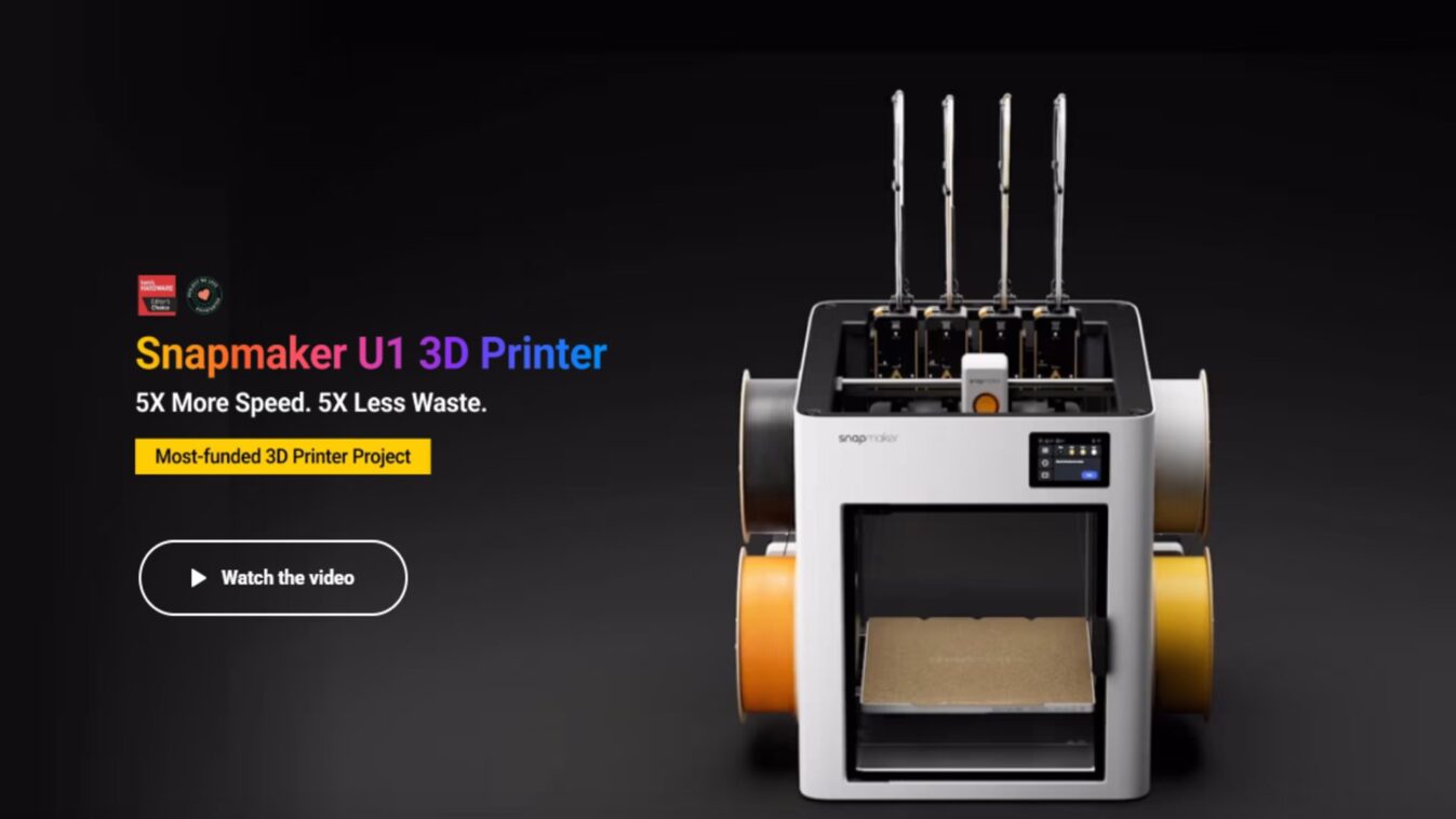 Snapmaker U1 3D Printer Launches with Multi-Material Magic and Serious Speed