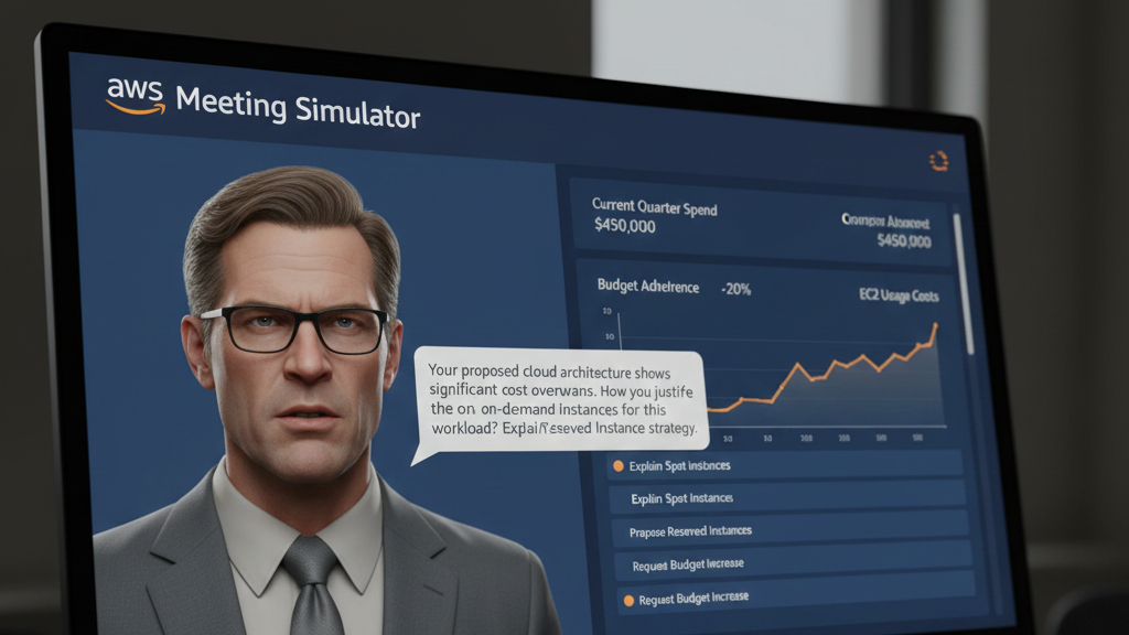 AWS Launches AI Meeting Simulator: Practice High-Stakes Conversations ...