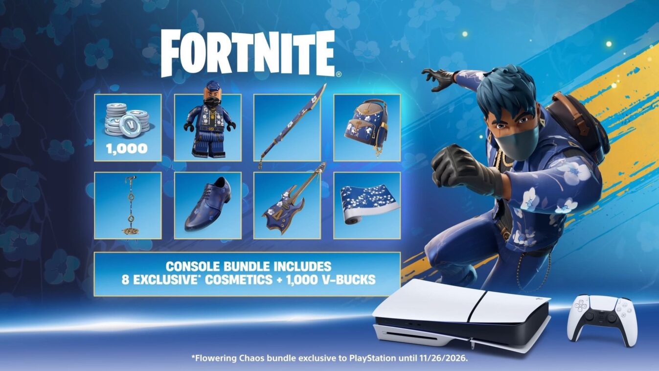 Sony Launches PS5 Slim Fortnite Flowering Chaos Bundle With 1000 V ...